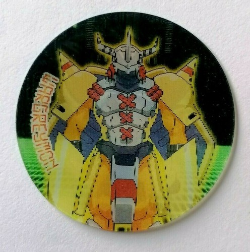 TAZO 3D DIGIMON VOL. I DKV #018 WARGREYMON & TAI KAMIYA 2020 PERU Pog ...