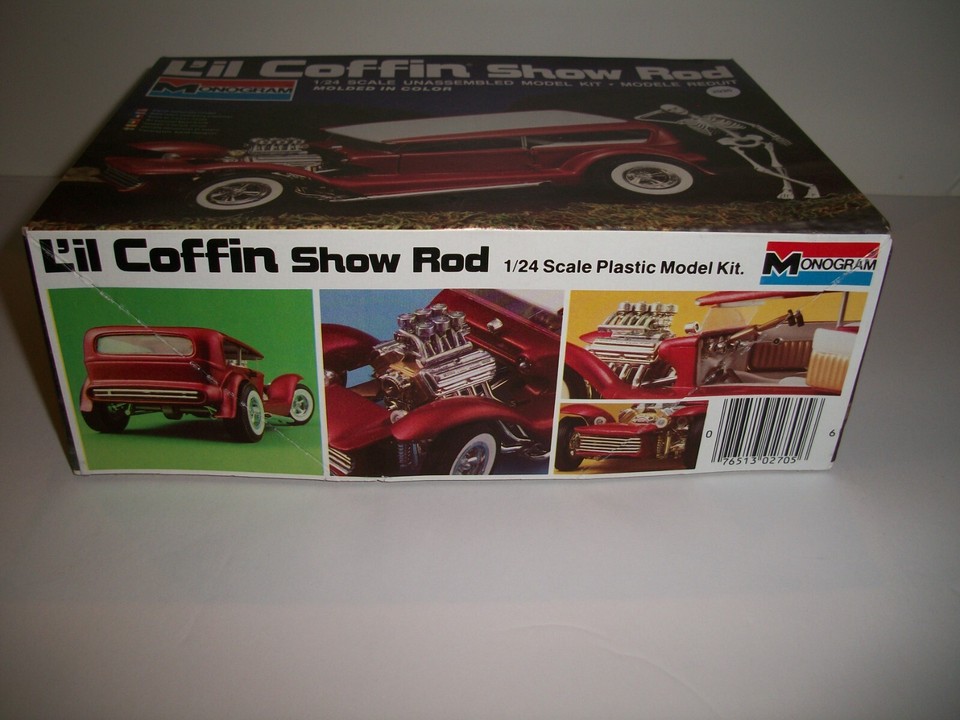 2935-Monogram #2705 Lil Coffin Show Rod 1/24th Scale Model from 1985 | eBay