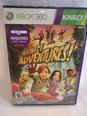 Kinect Adventures Microsoft Xbox 360 Video Game with Instructions | eBay