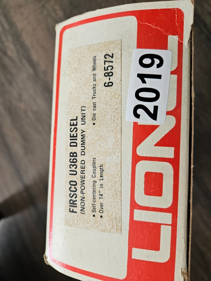 Lionel 6-8572 O Gauge Frisco U36B Diesel Locomotive NOT TESTED | eBay