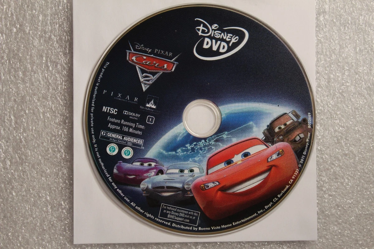 Cars 1 Dvd Cover