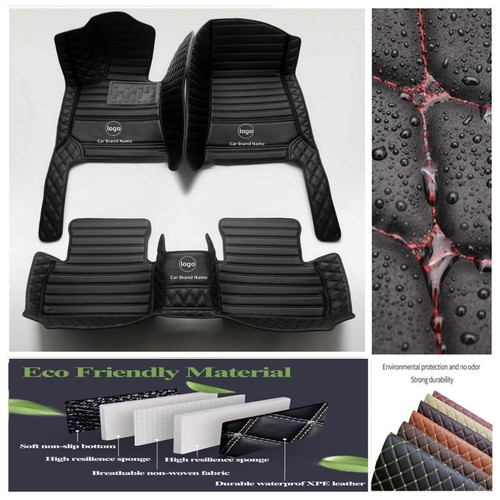 For Cadillac All Models Car Floor Mats Waterproof Front Rear Carpets ...