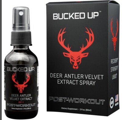 Bucked Up Deer Antler Velvet Extract Spray - 2 fl oz (IGF-1) | eBay