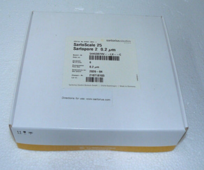 Sartorius 5445307HV-LX-C Sartopore 2 Disposable Filter .2uM 6pc Sealed ...