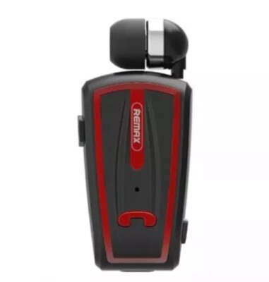 Remax Collar Clip Retractable Cable Bluetooth Earphones Wireless Cell ...