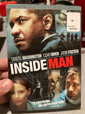 Inside Man (DVD, 2006, Full Frame) NEW SEALED WITH SLIP COVER ...