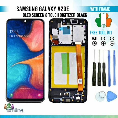 For Samsung Galaxy A20E A202F OLED LCD Touch Screen Display Digitizer ...