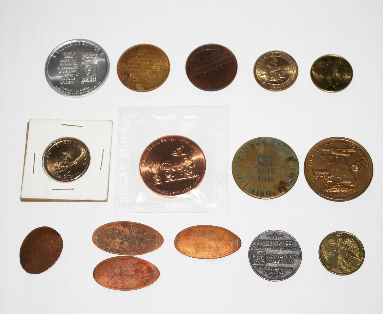 Vintage Lot Tokens Coins Order of DeMolay Masonic Missouri Brothel Cat ...