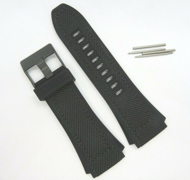 Diesel Mega Chief Quartz Analog-Digital Black Dial Men's Watch DZ4548 ...