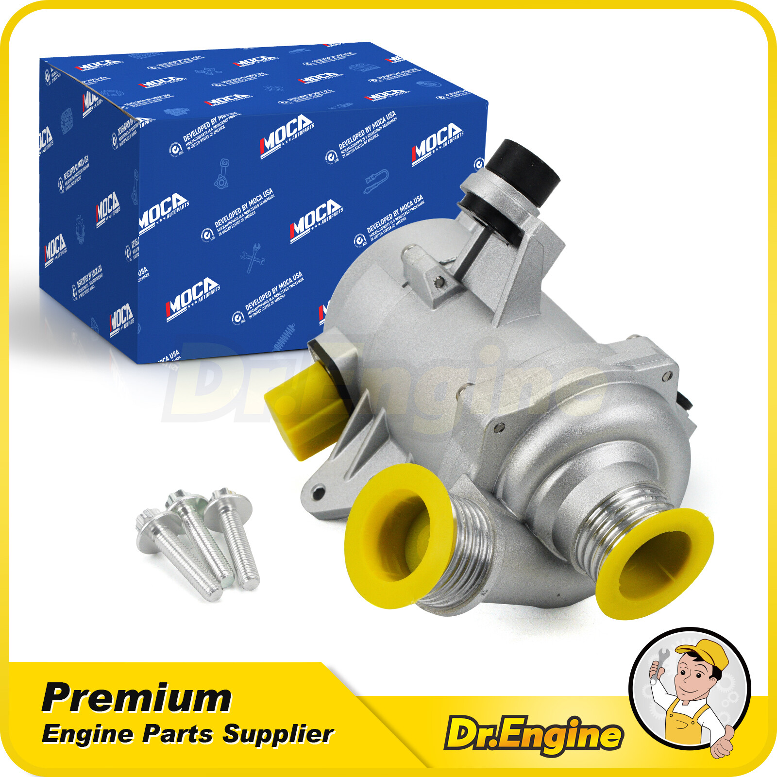 Engine Water Pump For 2005-2010 2012 BMW 120i L4 2.0L GAS DOHC ...