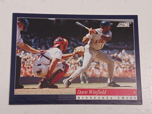 Dave Winfield Minnesota Twins 1994 Score Card #407 | eBay