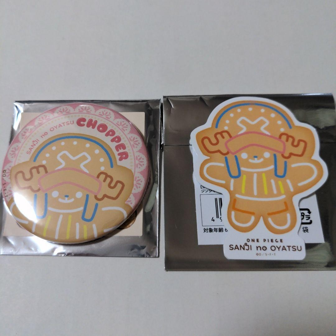 One Piece Mugiwara Store Harajuku Ginger Man Can Badge Sticker ChoPPer ...