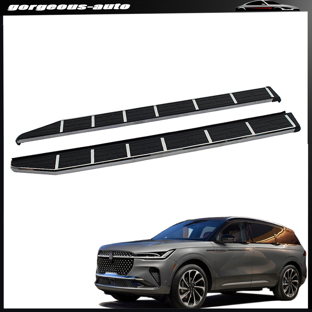 Fits Lincoln Nautilus 2023 2024 Fixed Running Boards Nerf Bar Side ...