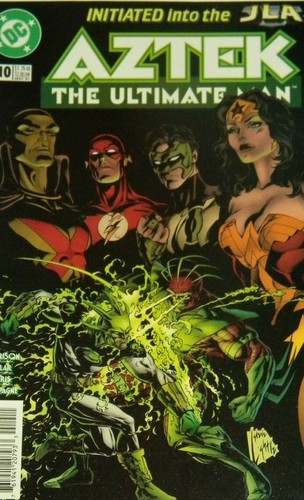 Aztek The Ultimate Man 10 JLA DC comics Grant Morrison Mark Millar N S ...
