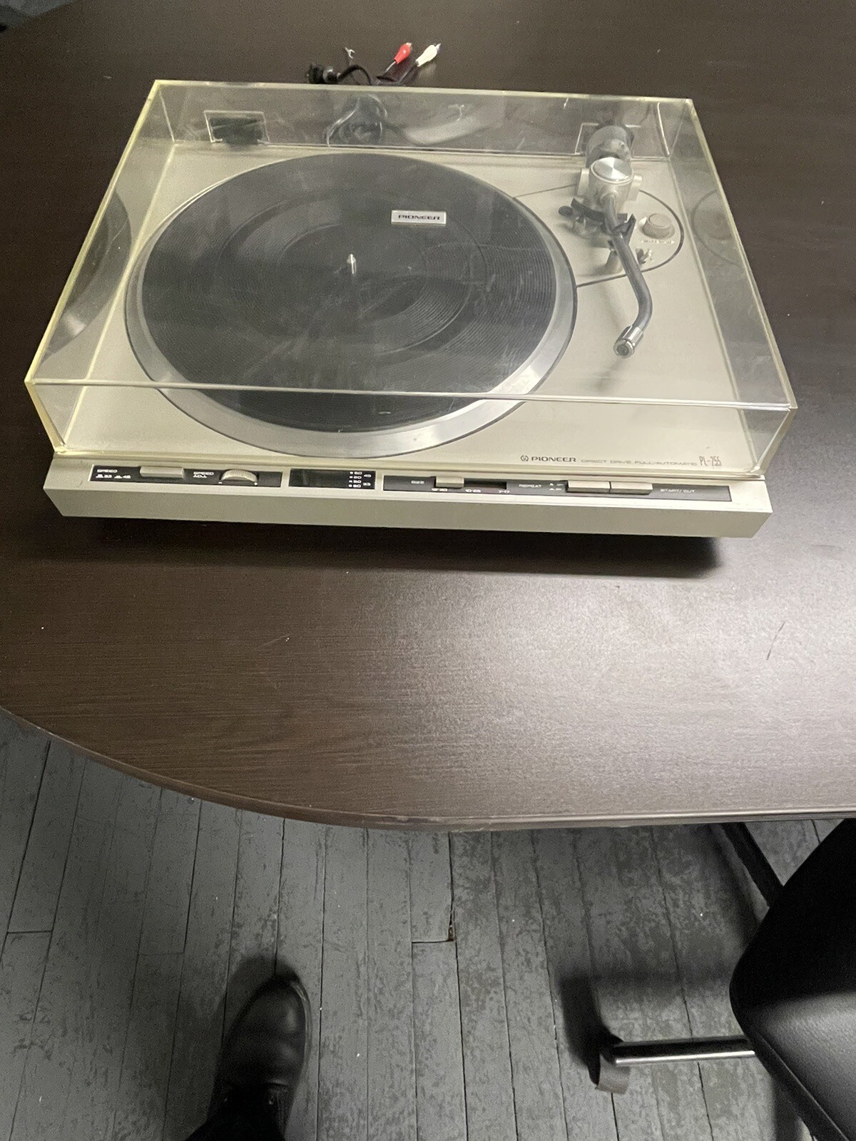 Pioneer PL-255 Turntable Direct Drive Full Auto Works | eBay