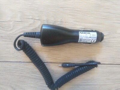 NOKIA DC-4 E-24 ORIGINAL CAR CHARGER NEW IN 12V/24V OUT 5.7V 890mA ...