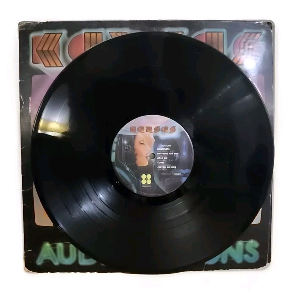 Kansas Audio-Visions Vinyl LP 1980 First Press - Kirshner FZ 36588 ...