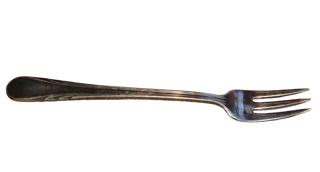 Vtg R.C.CO Argyle Plate Silver Salad Dessert Fork Replacement 5-3/4 ...