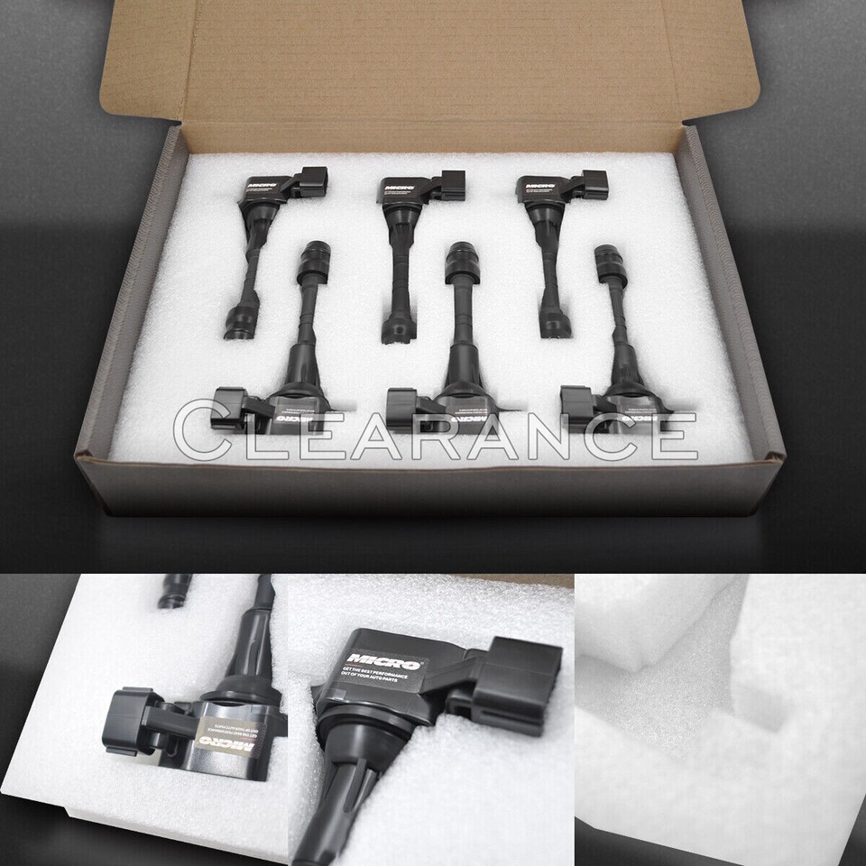 UF349 Ignition Coil & Spark Plug for Nissan Altima Frontier Maxima ...