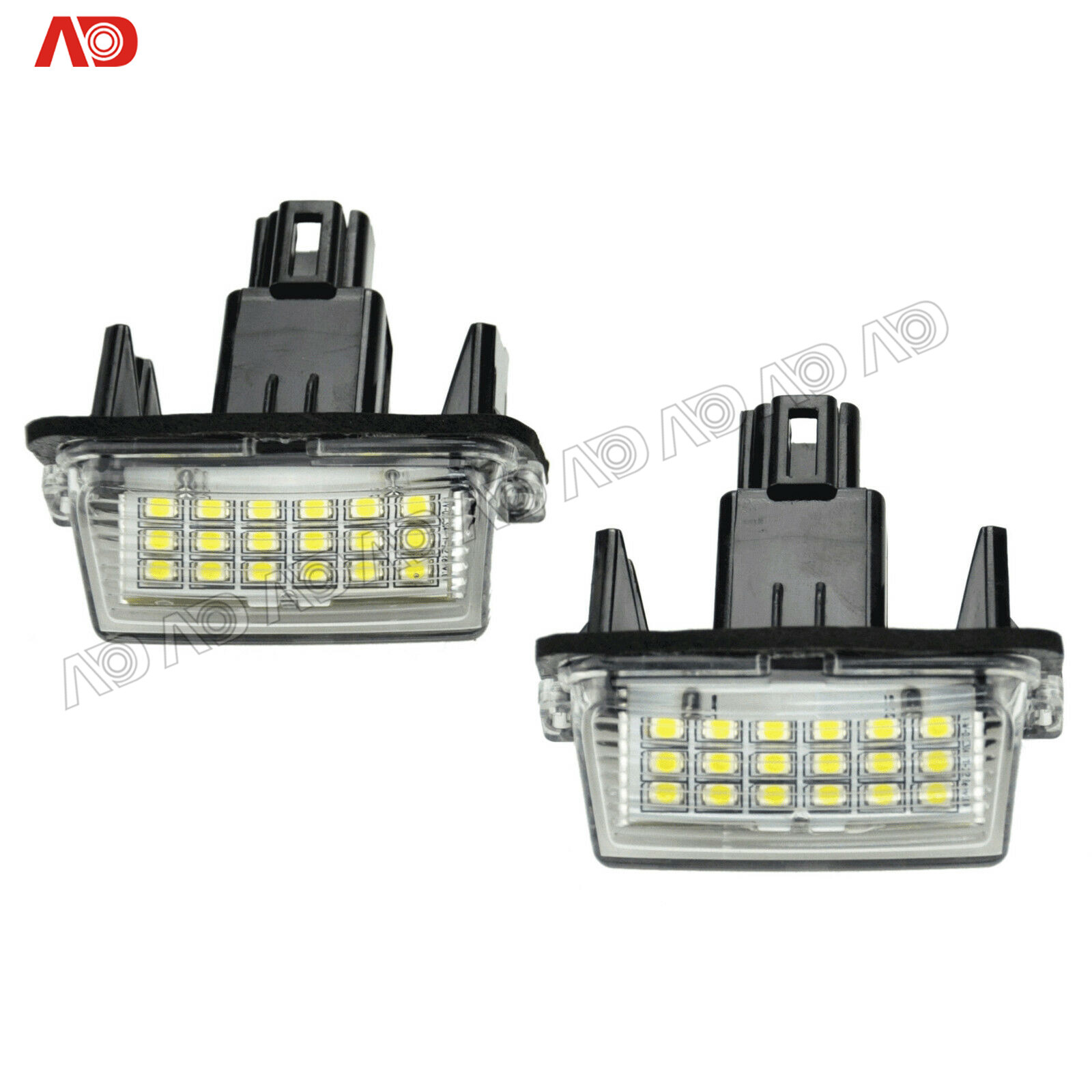 LED License Plate Number Light Assy For Toyota Camry Prius 11~ Verso ...