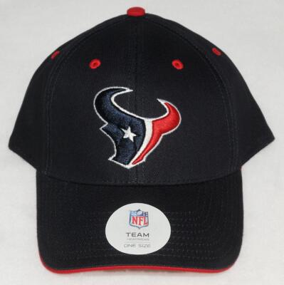 HOUSTON TEXANS ~ NAVY Blue Red NFL FOOTBALL AUTHENTIC CLASSIC TEAM LOGO ...
