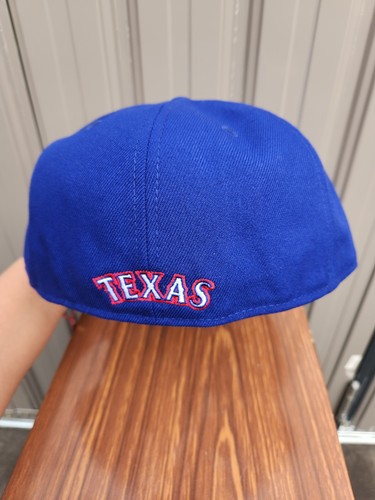 TETAS Texas Rangers overlap Hat. Size 7 1/4 Pulled From MLB. RARE! NEW ...
