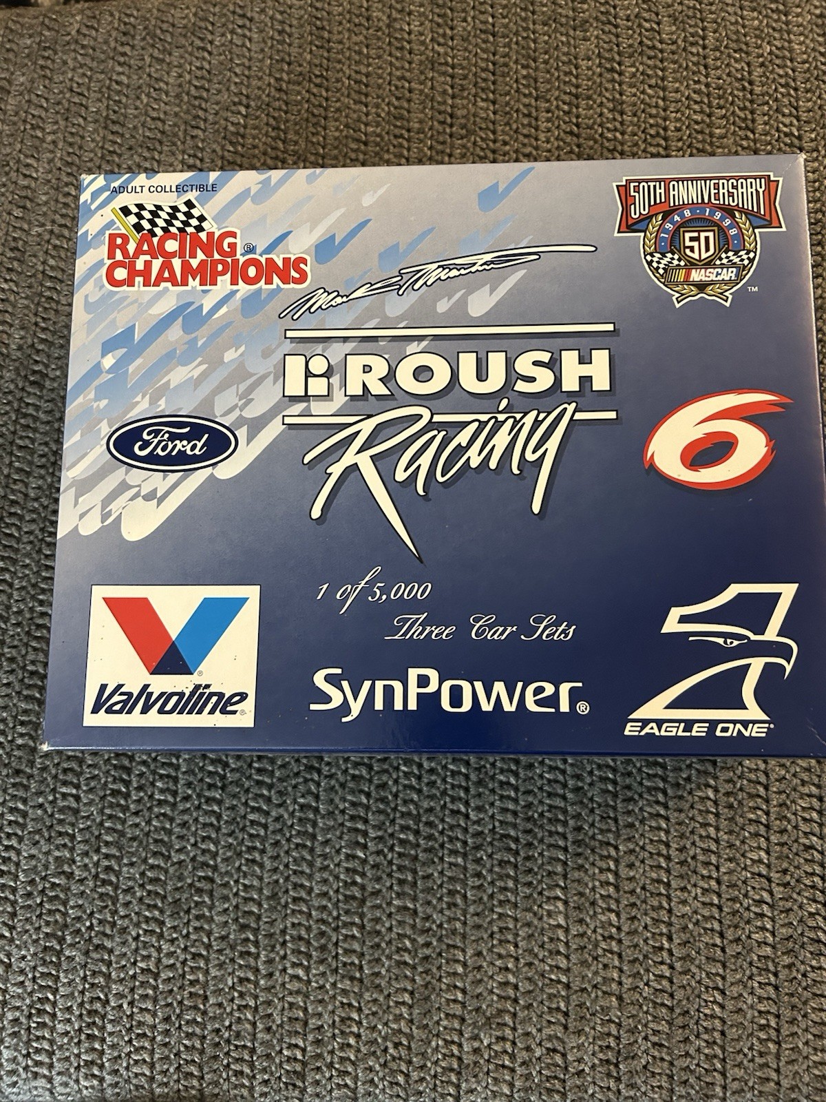 Roush Racing Mark Martin 6 1998 NASCAR 50th Anniversary Three Car Set 1 ...