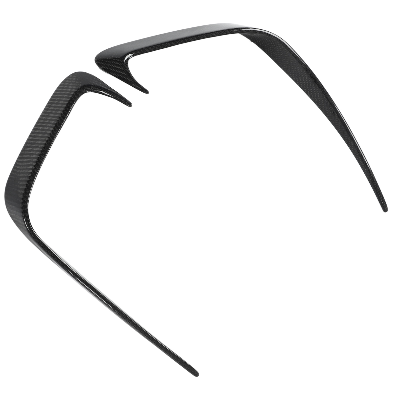 2PCS Rear Bumper Wind Knife Rear Carbon Fiber For 3 Series G20 M Sport ...