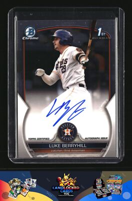 2023 Bowman 1st Edition Luke Berryhill Auto | eBay