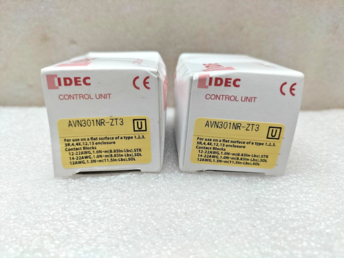 IDEC AVN301NR-ZT3 CONTROL UNIT-LOT OD 2 PCS | eBay