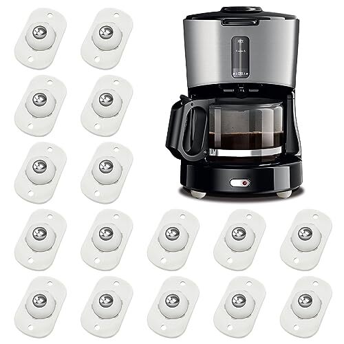 Self Adhesive Swivel Casters 360° Mini Caster Wheels Smooth Rotation ...