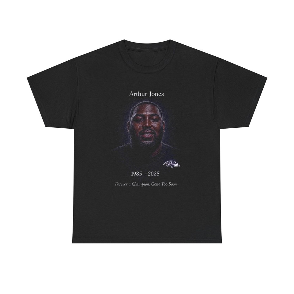 RIP Arthur Jones Unisex Tee, In Memory of Arthur Jones, Baltimore ...