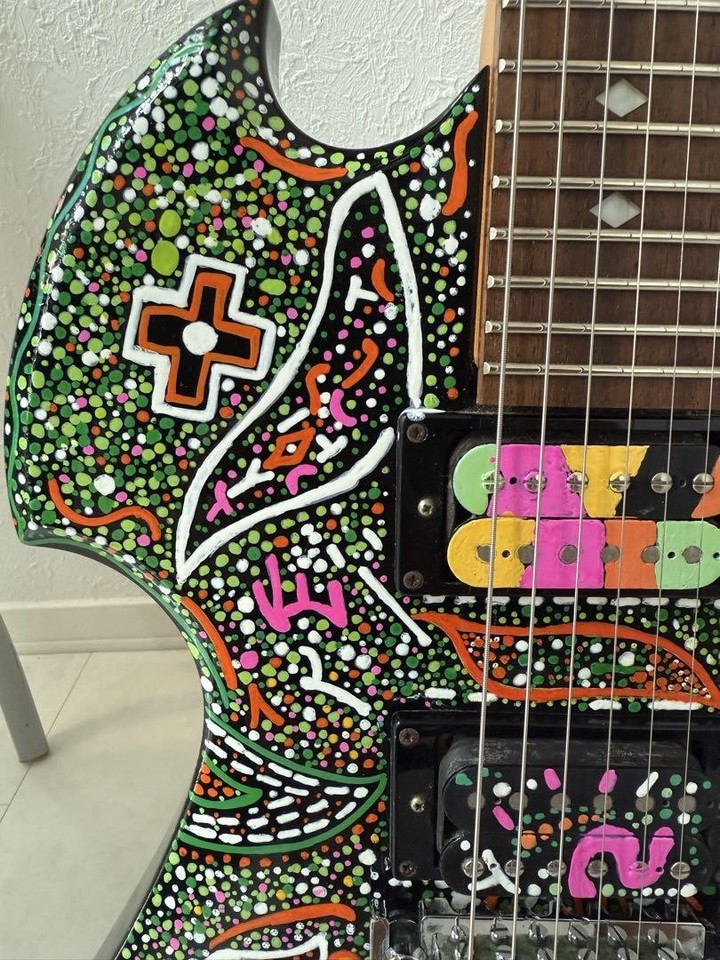 Hide Ameba Paisley B.C.Rich Mockingbird Bass Safe delivery from Japan ...