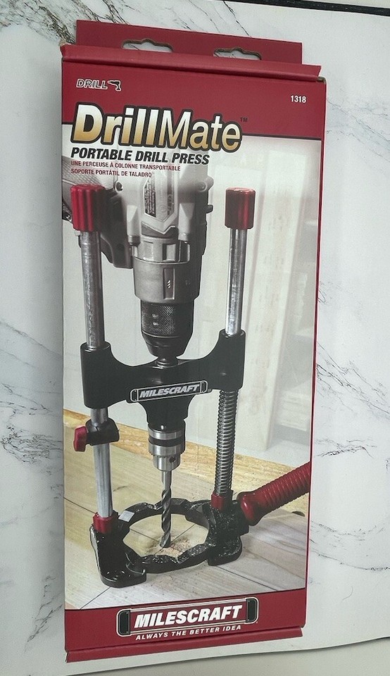 Milescraft 1318 DrillMate Portable Drill Guide, New, Sealed | eBay