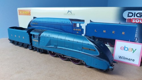 HORNBY R2802XS - LNER A4 4466 'HERRING GULL' in blue - Sound fitted ...