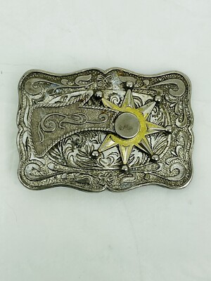 Western Moveable Spur Belt Buckles in Rectangle Shape | eBay