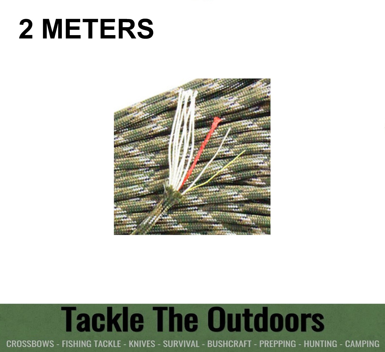 550 Paracord 10 STRAND Military Grade Survival 250KG Bushcraft Rope ...