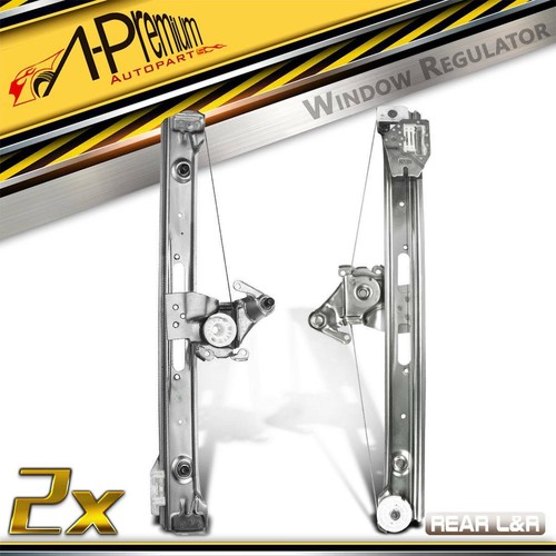 Rear Left & Right Window Regulators for BMW E46 3 Series 1998-2005 ...