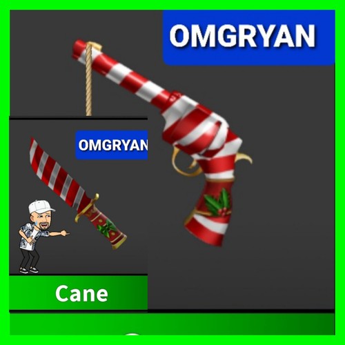 Roblox Murder Mystery 2 CANE SET MM2 godly knives and guns | eBay UK