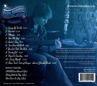DAVY KNOWLES & BACK DOOR SLAM COMING UP FOR AIR [BONUS TRACKS EDITION ...