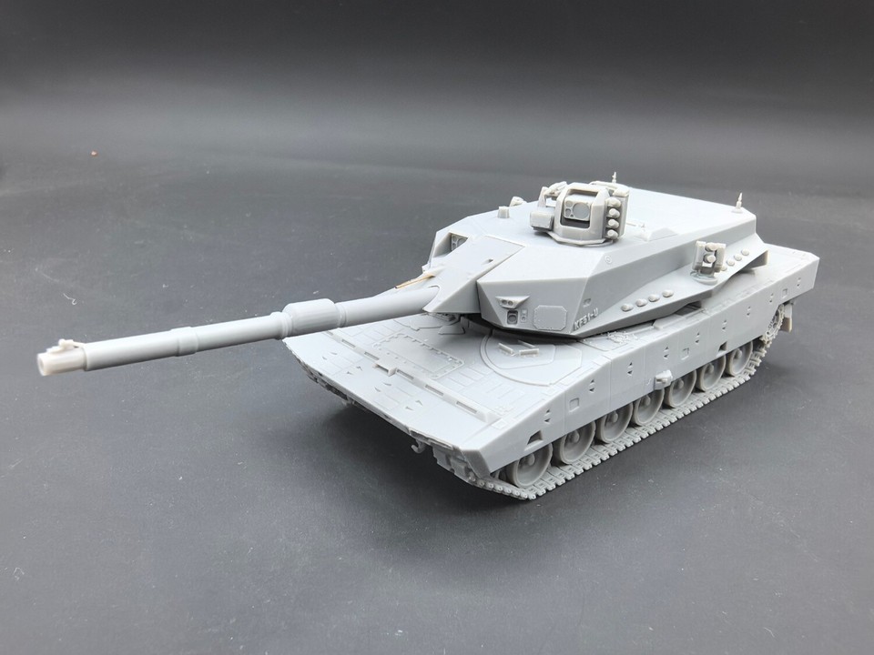 3D Printed 1/72/87/144 German KF51-U Main Battle Tank Unmanned Turret ...