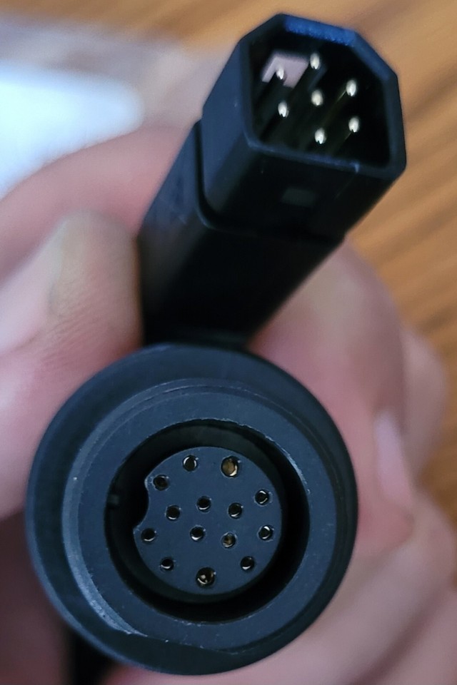 NEW Humminbird 1852086 490518-1 MDI Adapter Cable / MKR-MDI-2 - For ...