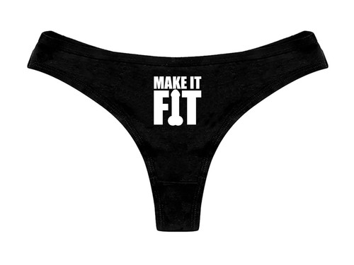 Hotwife Size Queen Panties Underwear Kink BDSM QOS BBC - Make it Fit ...