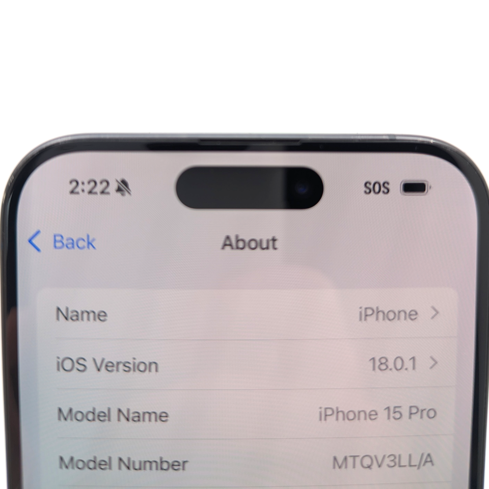 Apple iPhone 15 Pro A2848 256GB Good Condition | Titanium Blue ...