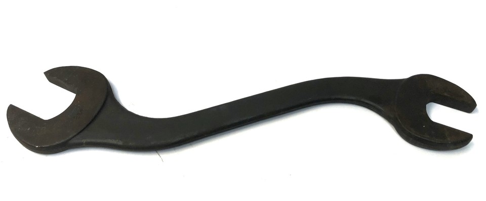25" Williams 389 SuperWrench 2" 2-3/8" Curved S-Wrench Open End Wrench ...