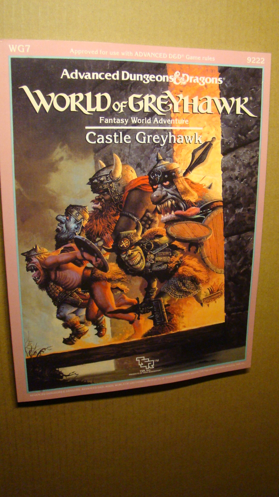 MODULE WG7 - CASTLE GREYHAWK *NEW VF/NM 9.0 NEW* DUNGEONS DRAGONS | eBay