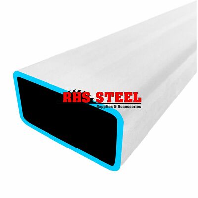 RHS Galvanised Rectangular Box Steel Section 75 x 50 x 3 x 8m Delivered ...