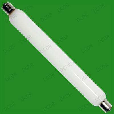 4x 60W GE 221mm Opal Double Ended Cap Tubular Lamp S15 Linear Strip ...