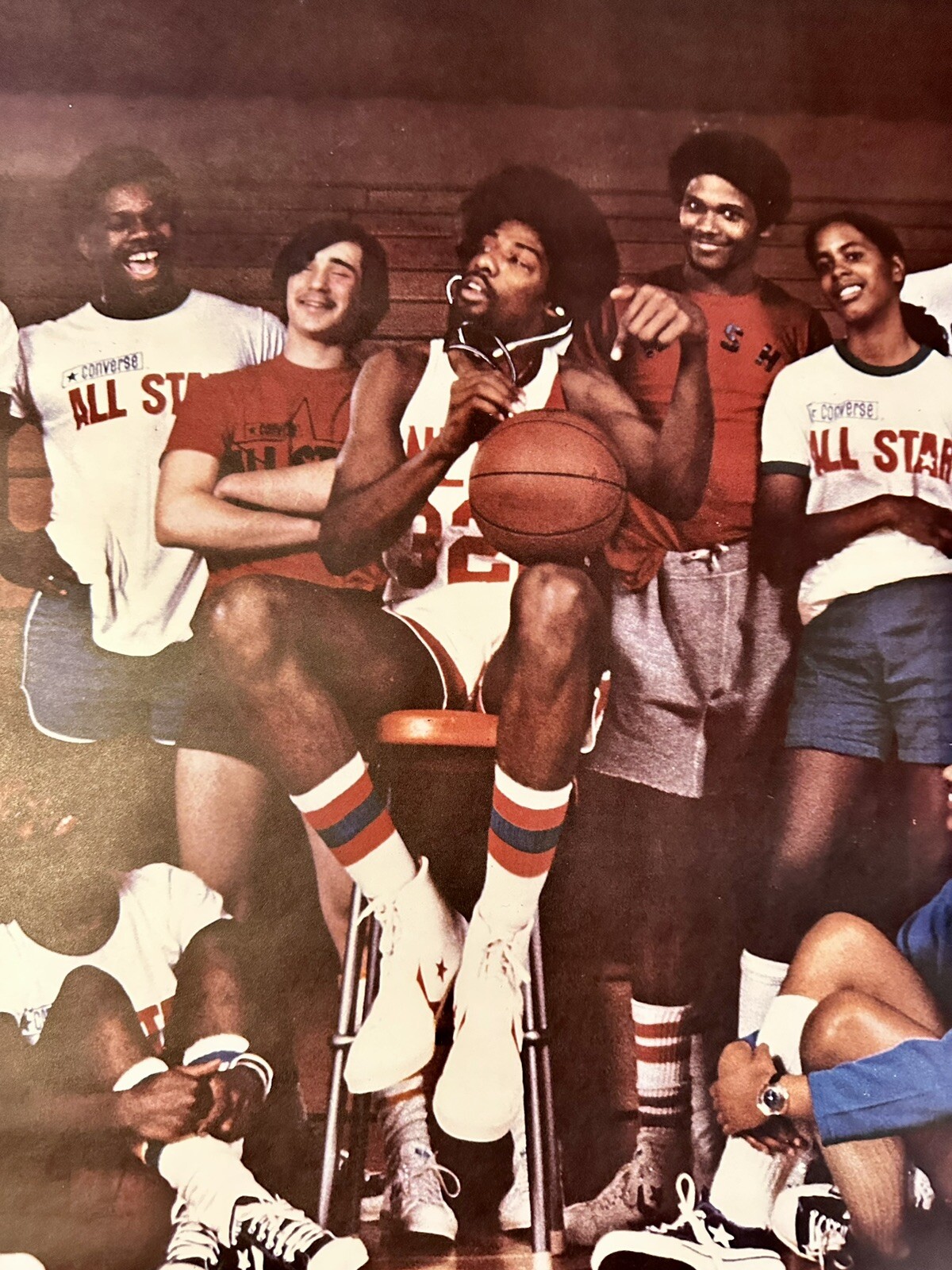 MINT DR. J. JULIUS ERVING NETS VINTAGE CONVERSE POSTER 1970'S 45" X 29 1/2" | eBay