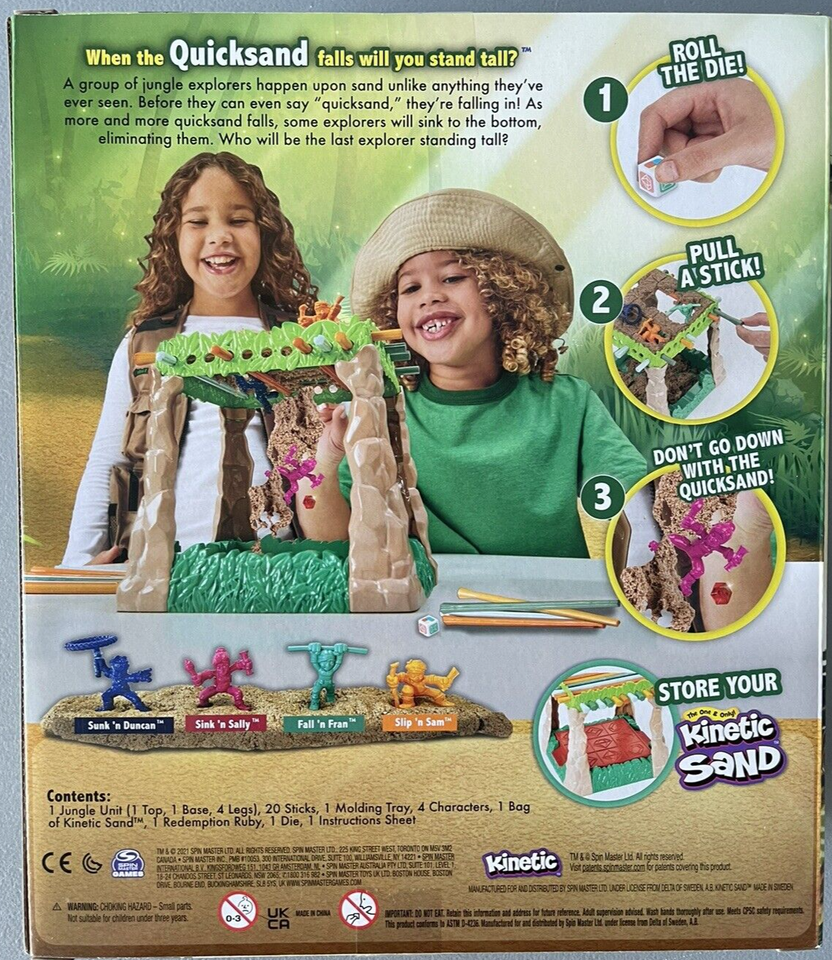 Sink N' Sand Game with Kinetic Sand for kids or adults. New | eBay